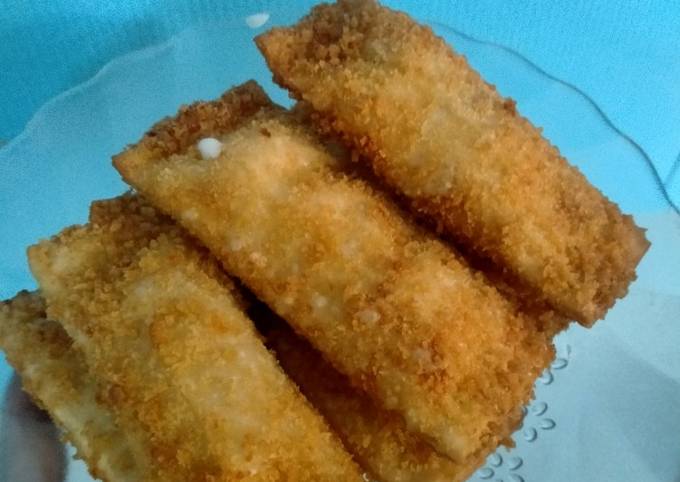 Resep Risol mayo kulit pangsit oleh Bulan - Cookpad