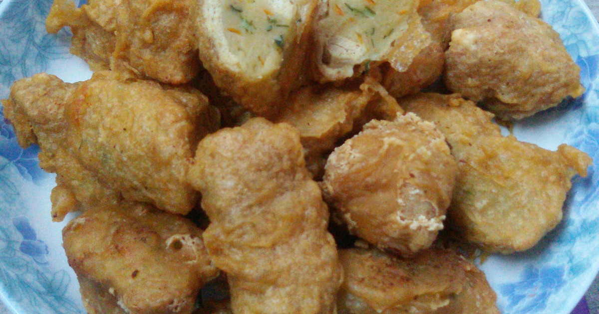Resep Tahu Goreng Isi Bakso Aym Ud oleh Arika - Cookpad