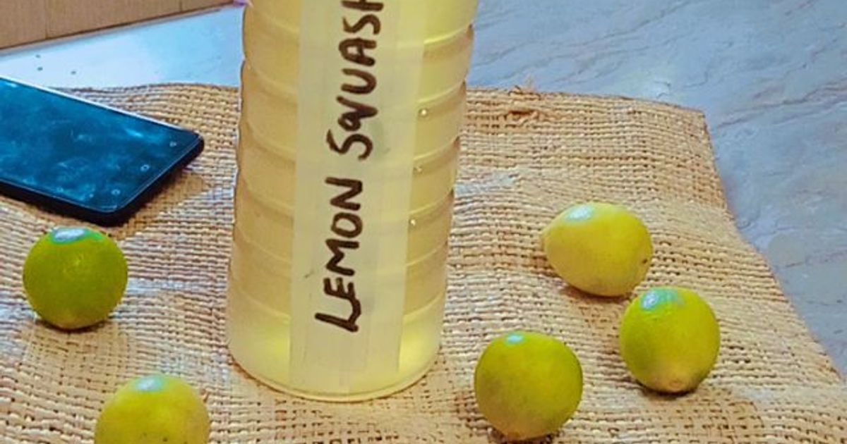 Lemon Squash Recipe by Asmara Rehan - Cookpad