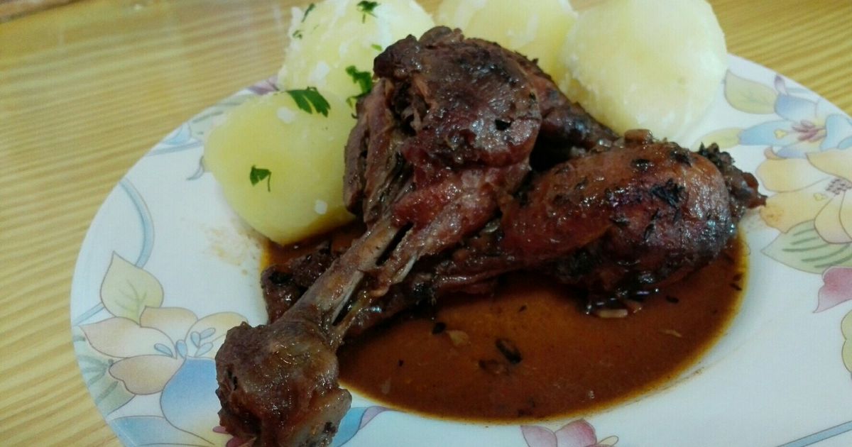 Pollo En Adobo Estilo Canario!! Receta de Conchi