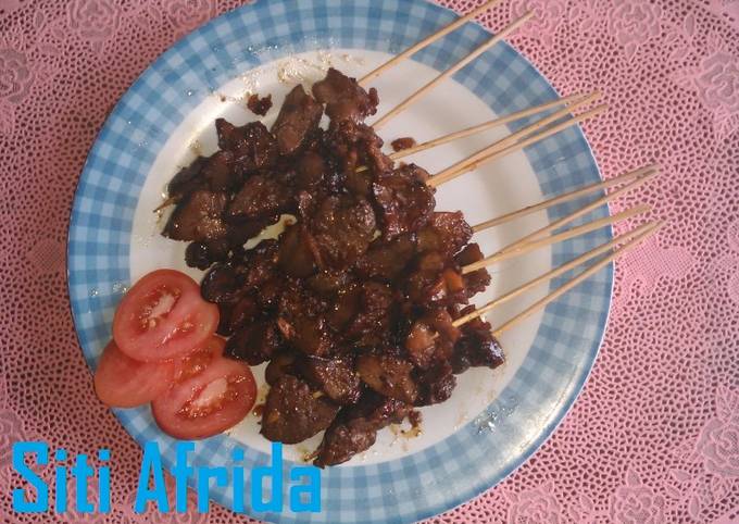 Resep Sate Goreng Ati Ampela Bumbu Rempah oleh Siti Afrida - Cookpad