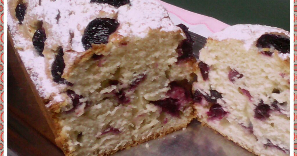 Plum Cake De Guindas Receta de Mayte Fuentes Garcia- Cookpad