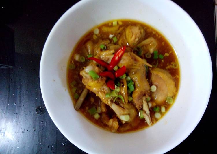 Resep Ayam Kampung Masak Tauco oleh Wulan Sashi - Cookpad