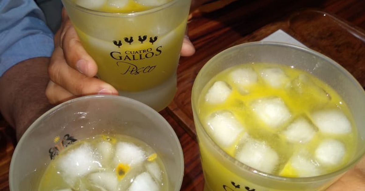 Chilcano De Maracuyá Y Schweppes De Limón Receta de Ricardo del Aguila ...