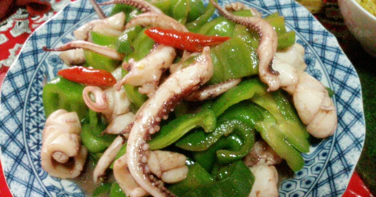 451 resep cumi"masak paprika enak dan mudah - Cookpad