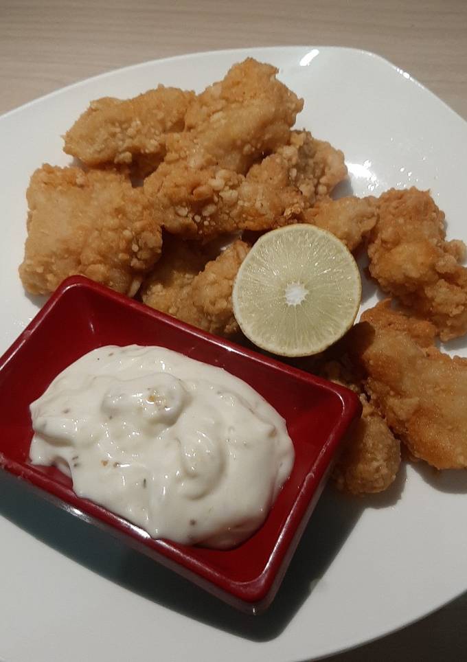 Resep Dori Crispy with Garlic Sauce oleh Silmy Kaaffah - Cookpad