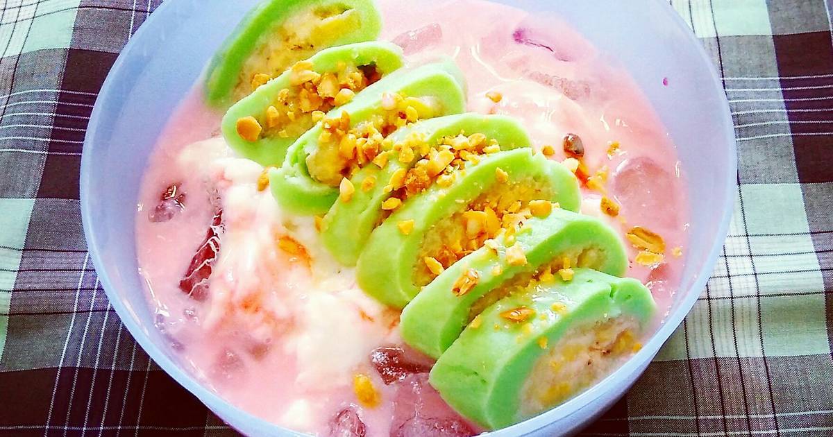 Resep Es Pisang Ijo oleh AZ - Cookpad
