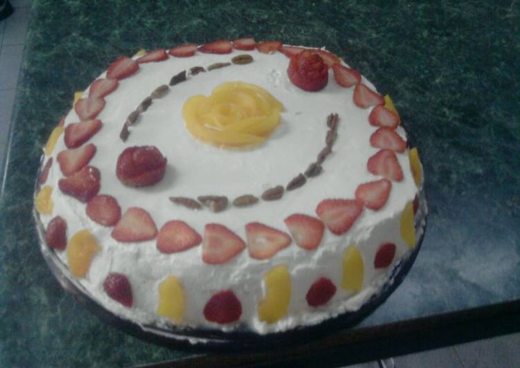 Pastel envinado Receta de Moka- Cookpad