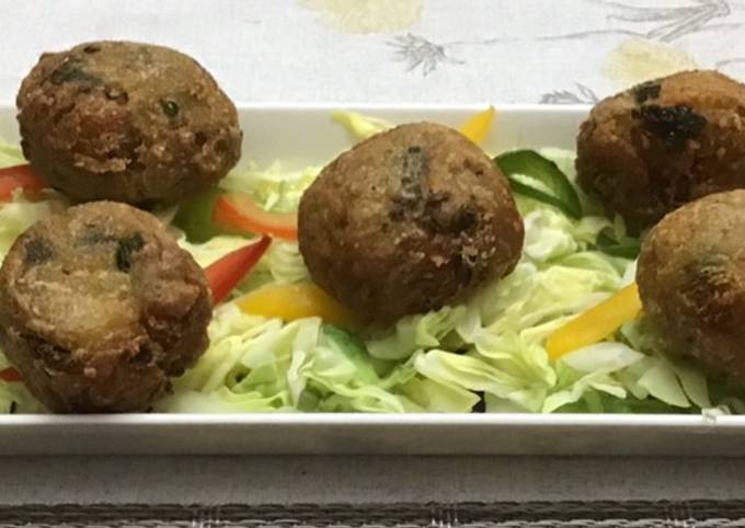 Cheese rice bomb Recipe by Ninita Rathod - Cookpad