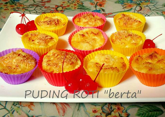 Resep puding roti oleh berta - Cookpad