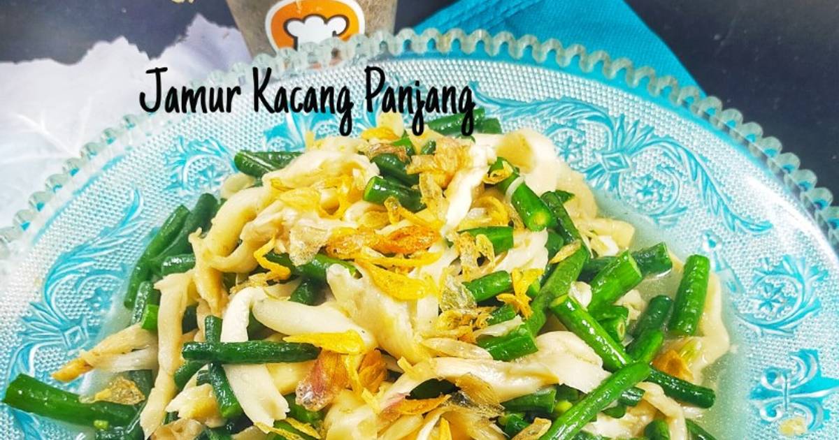 Resep Jamur Kacang Panjang oleh Chiensyn Kuliner - Cookpad