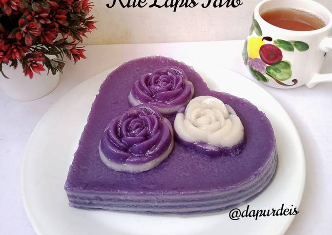Resep Kue Lapis Taro oleh Dapur Deis - Cookpad