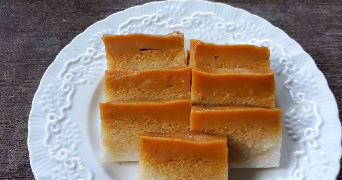 Resep Kue Talam Pulut Srikaya oleh Cut Listiya - Cookpad