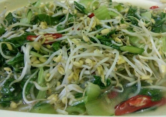 Resep Tumis Bakcoy Tauge oleh Ulfa Thoriq - Cookpad