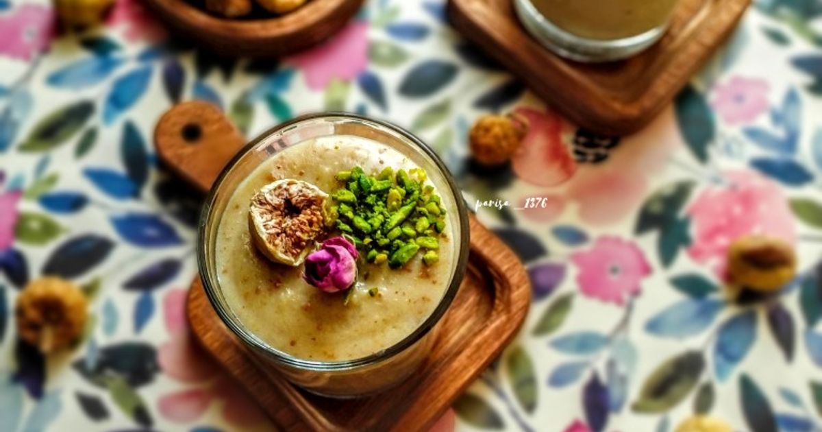 طرز تهیه فرنی انجیر خشک ساده و خوشمزه توسط Parisa darchiniyan - کوکپد