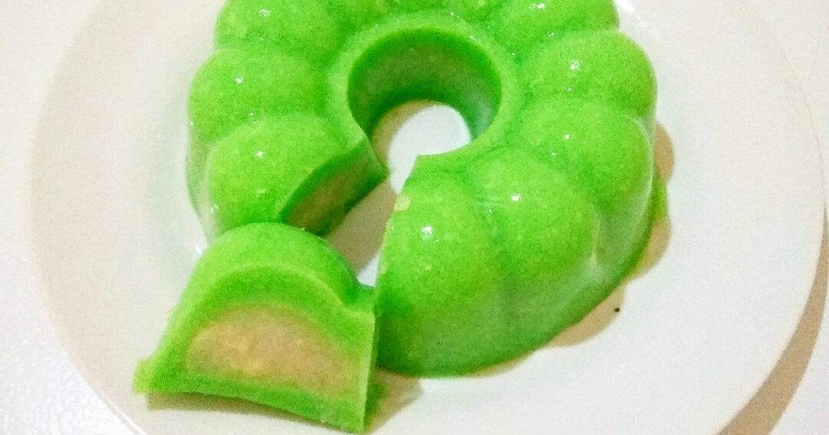 Resep puding tepung hunkwe santan durian rumahan enak dan mudah - Cookpad