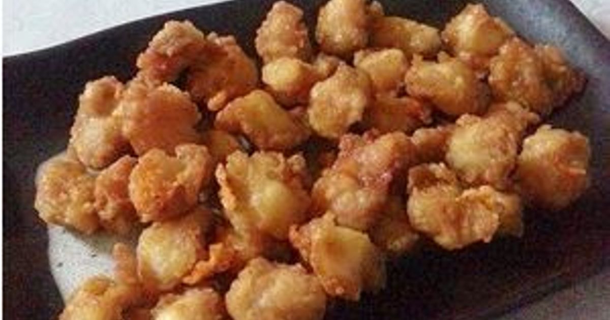 Easy Fried Chicken Knee Cartilage In A Plastic Bag Recipe By ムーミンママの娘☆
