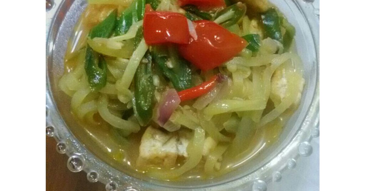 Resep Labu Siam Dg Lombok Ijo oleh Fitria P Aminoto - Cookpad