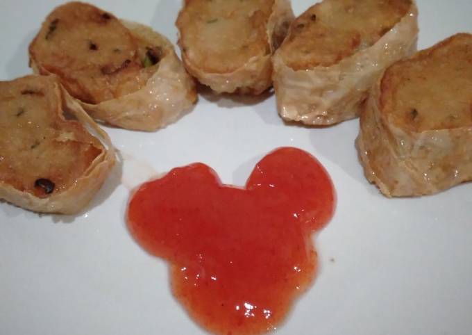 Resep Gohiong ikan udang oleh Adel - Cookpad