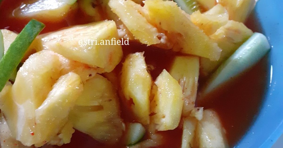 Resep Asinan Nanas Timun oleh astri.anfield - Cookpad