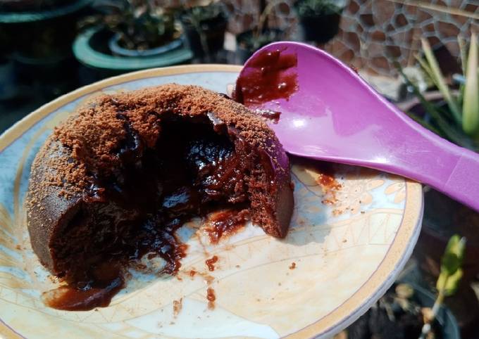 Resep Choco Milo Lava Cake oleh Banana Verere - Cookpad