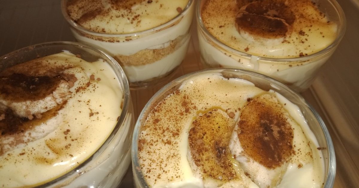 Resep banana pudding rumahan enak dan mudah - Cookpad