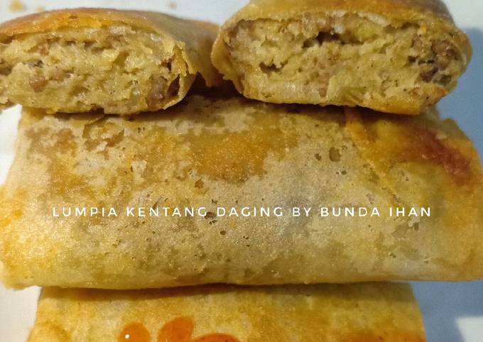 Resep Lumpia Kentang Daging oleh Rahma wati - Cookpad