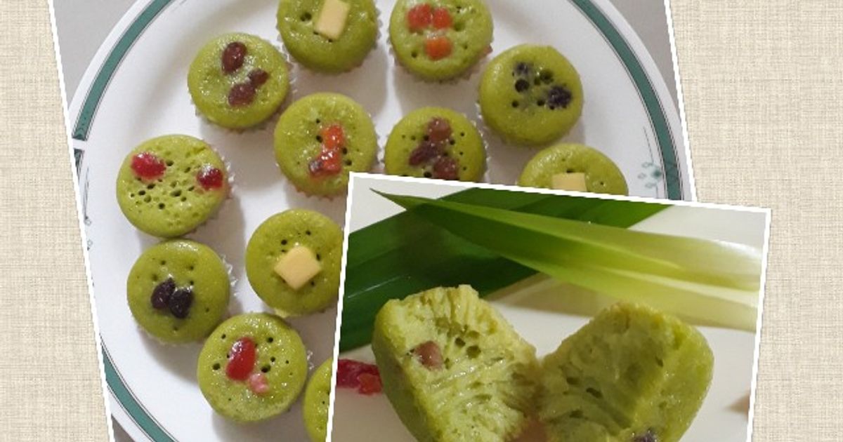 Resep Pukis Pandan Mini oleh Trisnawati Maria - Cookpad