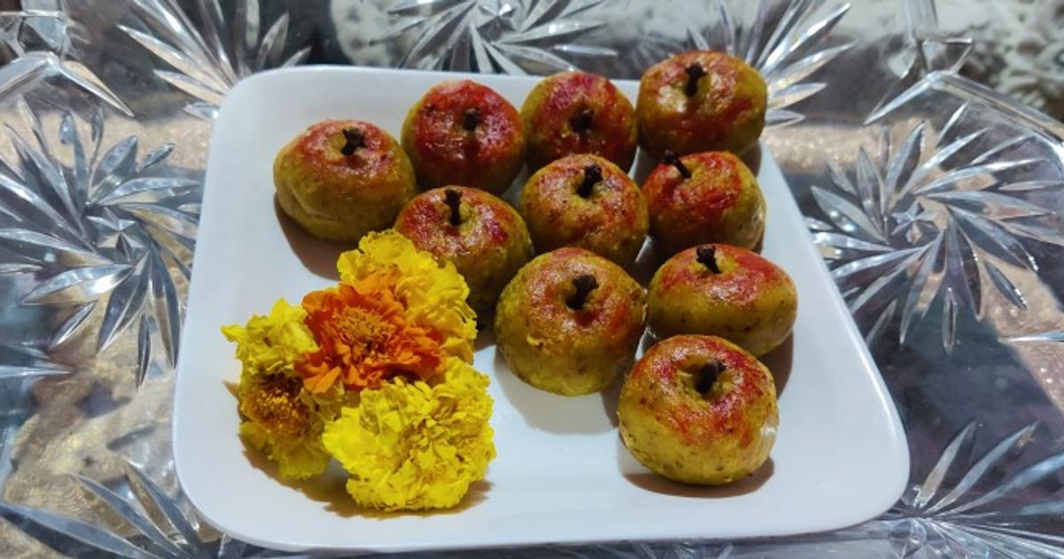 Mava Dry Fruit Apple Recipe by Seema Sharma - Cookpad