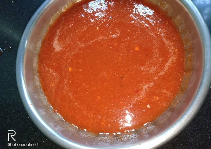 Red Chutney Recipe by Minnie Vagrani - Cookpad