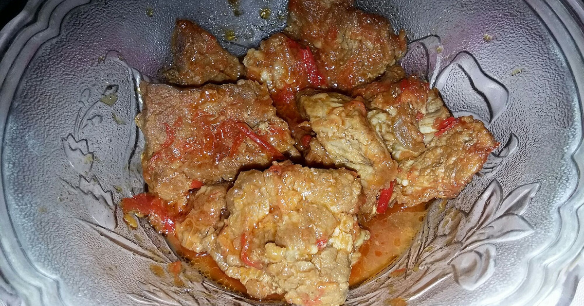 Resep Daging Sapi Bumbu Balado oleh dianrizkita - Cookpad