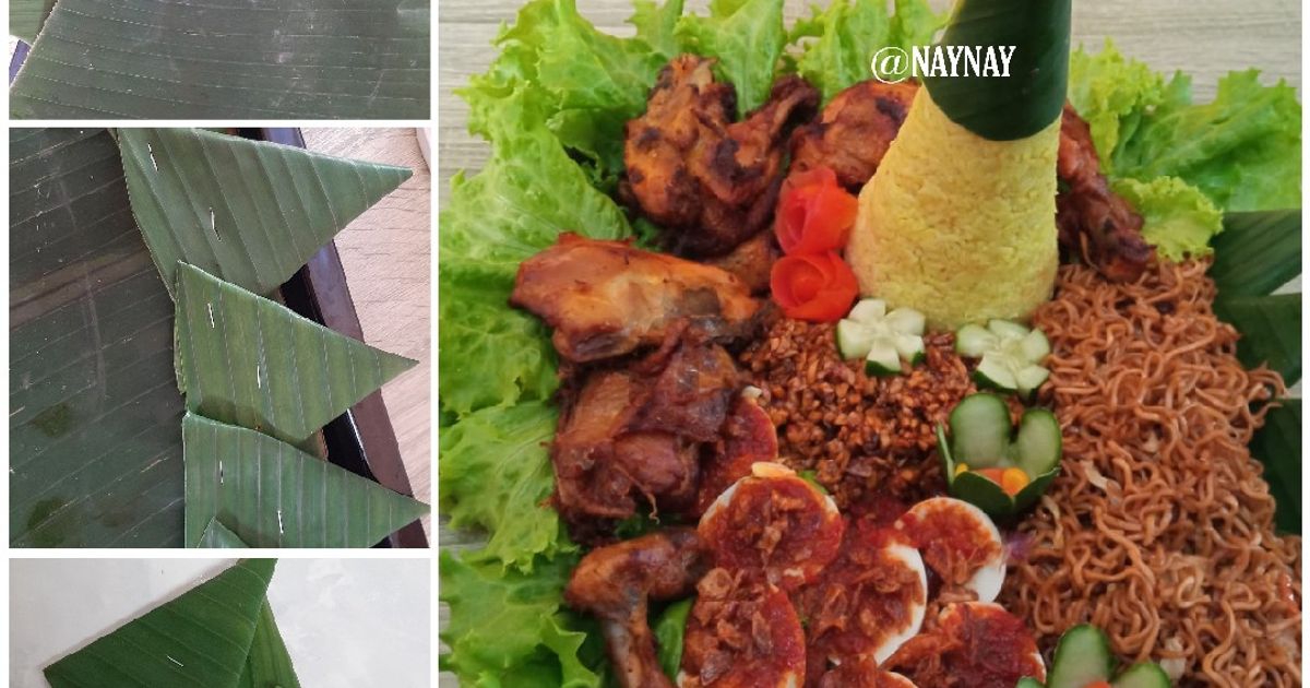 Resep cara bikin menghias tumpeng rumahan enak dan mudah - Cookpad