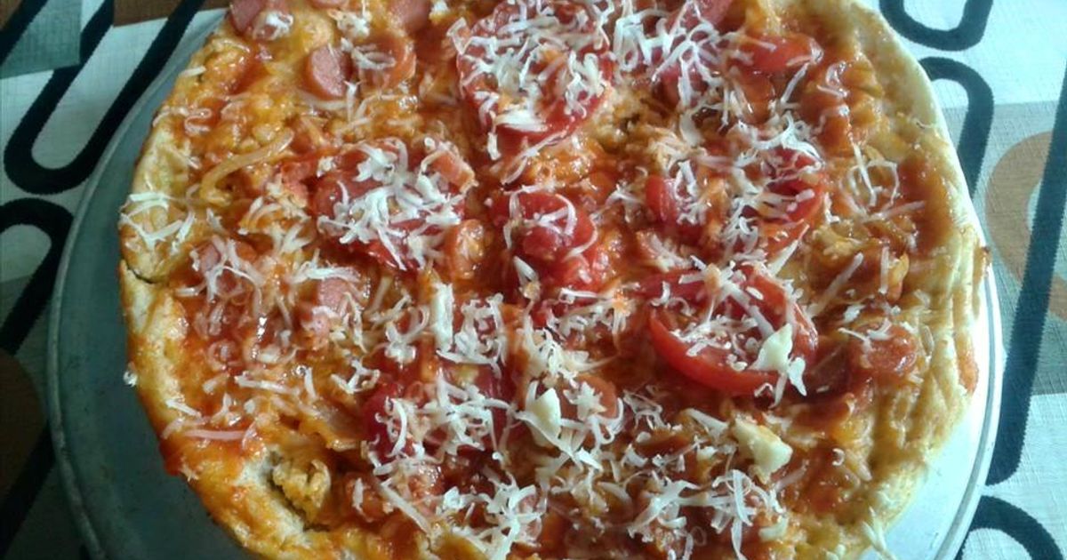 Resep Pizza Teflon Home Made oleh Miera - Cookpad