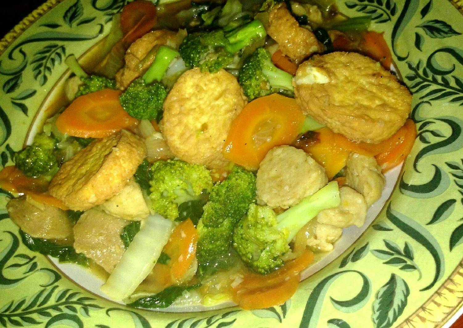 Resep Sapo Tahu Capcay + tips goreng sapo tahu oleh ridaraharja - Cookpad