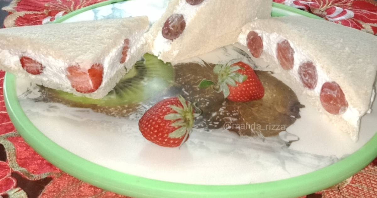 25 resep fruit sando anggur enak dan mudah - Cookpad