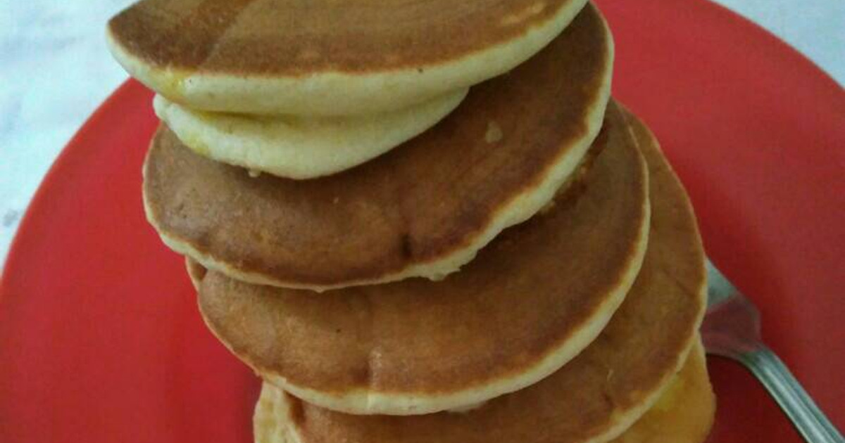 Resep Pancake Fluffy Simple oleh veeraa - Cookpad