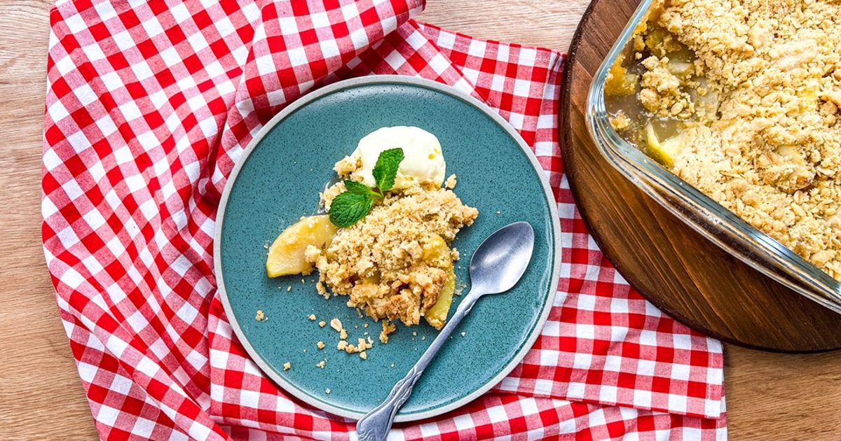 สูตร Apple Crumble โดย Tina Sawasdee - Cookpad