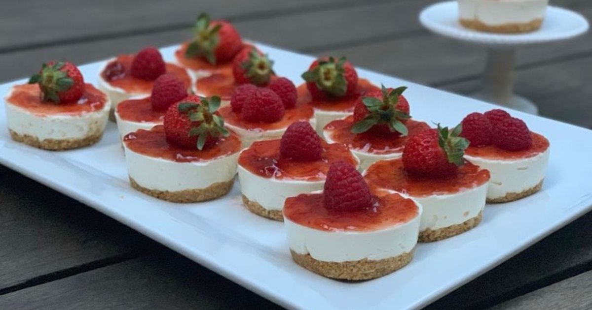 cheesecake facil crema - 323 recetas caseras- Cookpad