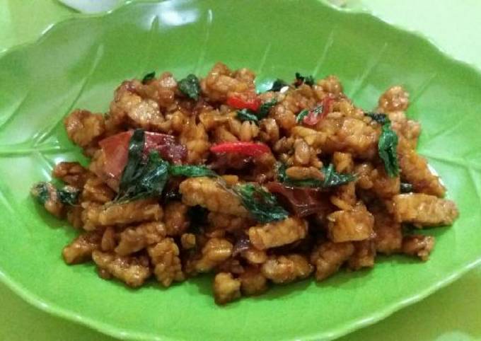 Resep Kering tempe simple dan enak oleh Angelina - Cookpad