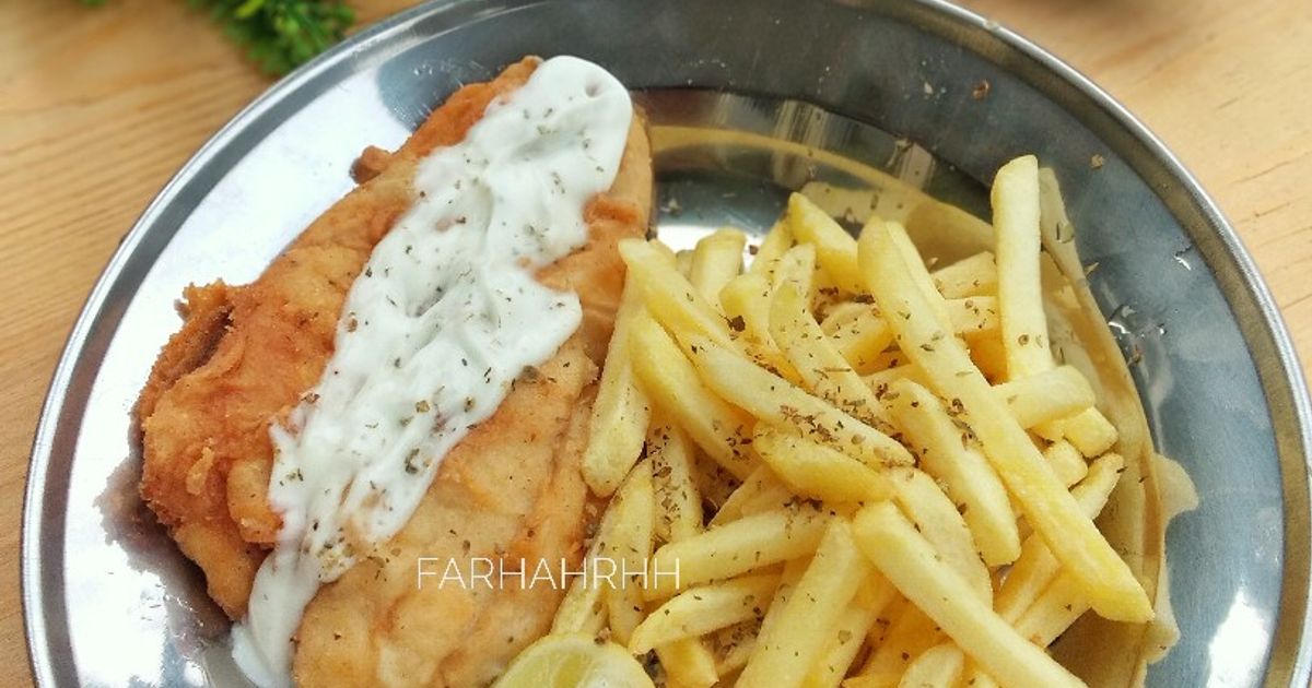 Resep Fish & Chips Ala Fish & Co oleh Farhah - Cookpad