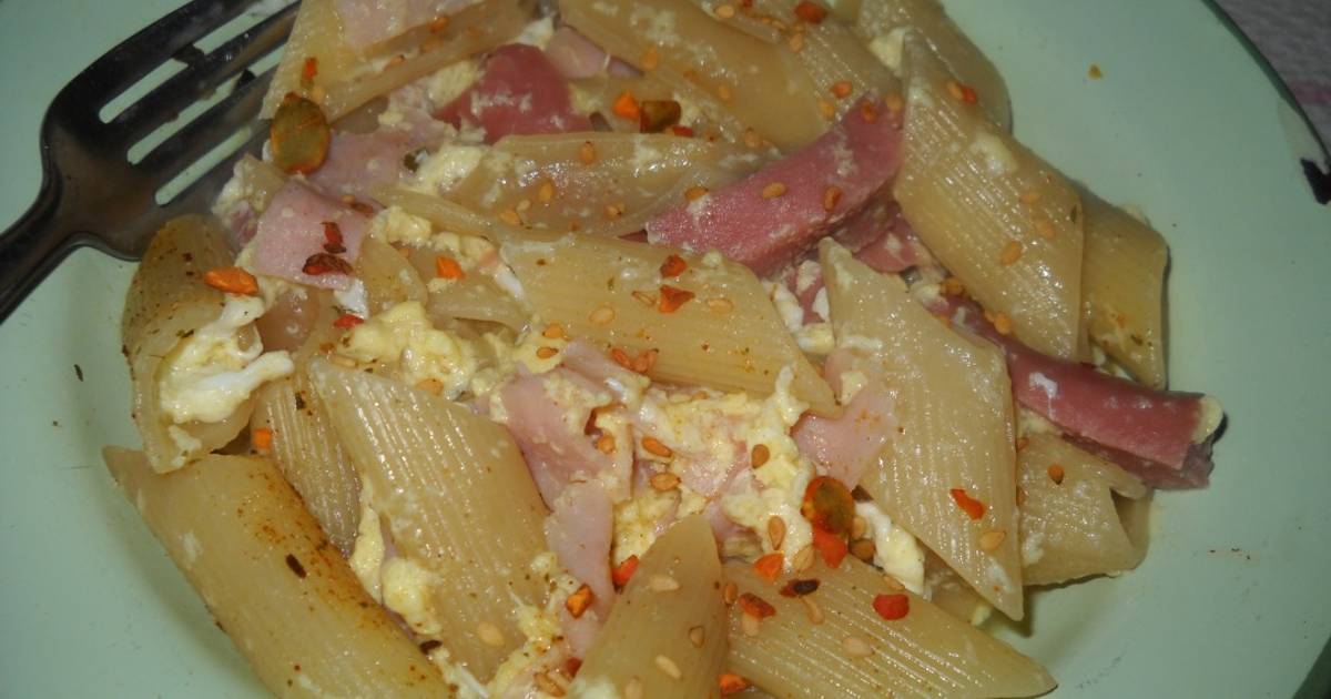 Fideos mostacholes - 124 recetas caseras- Cookpad