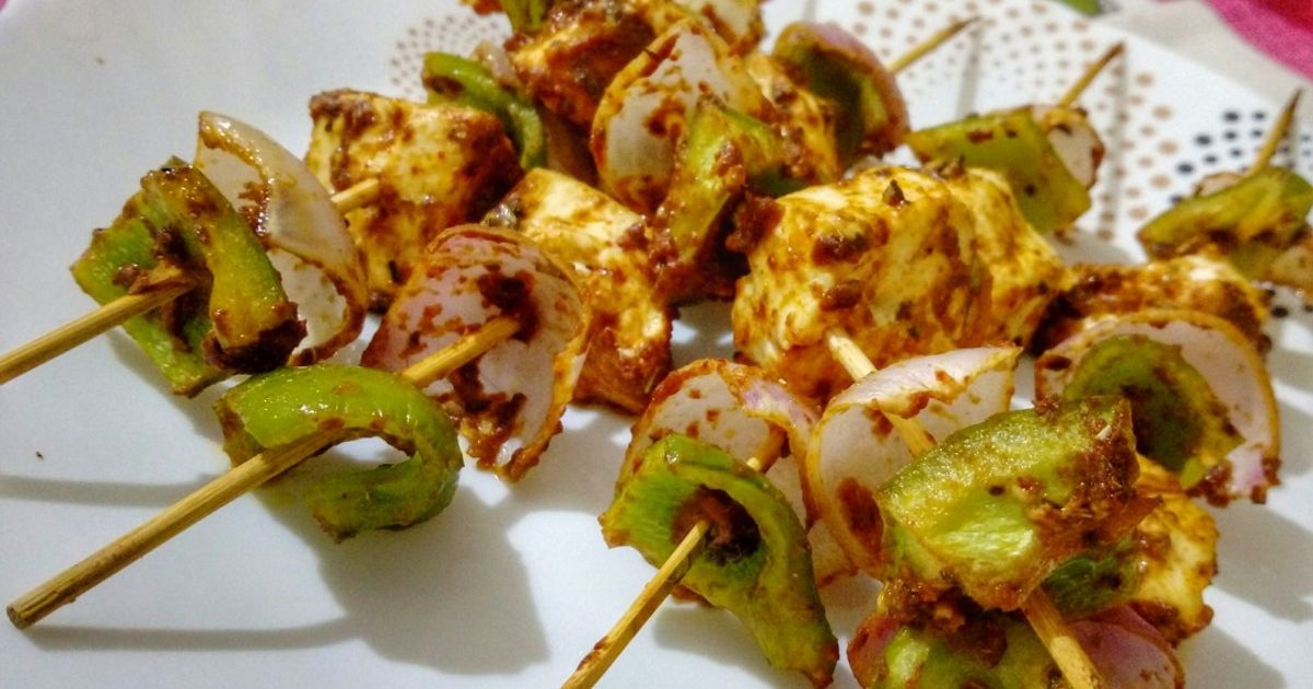 Paneer Tikka Recipe by Rimpa Bose Deb - Cookpad