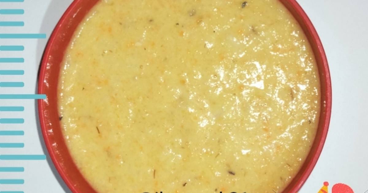52 resep mpasi bubur labu kuning 6 bulan enak dan mudah - Cookpad