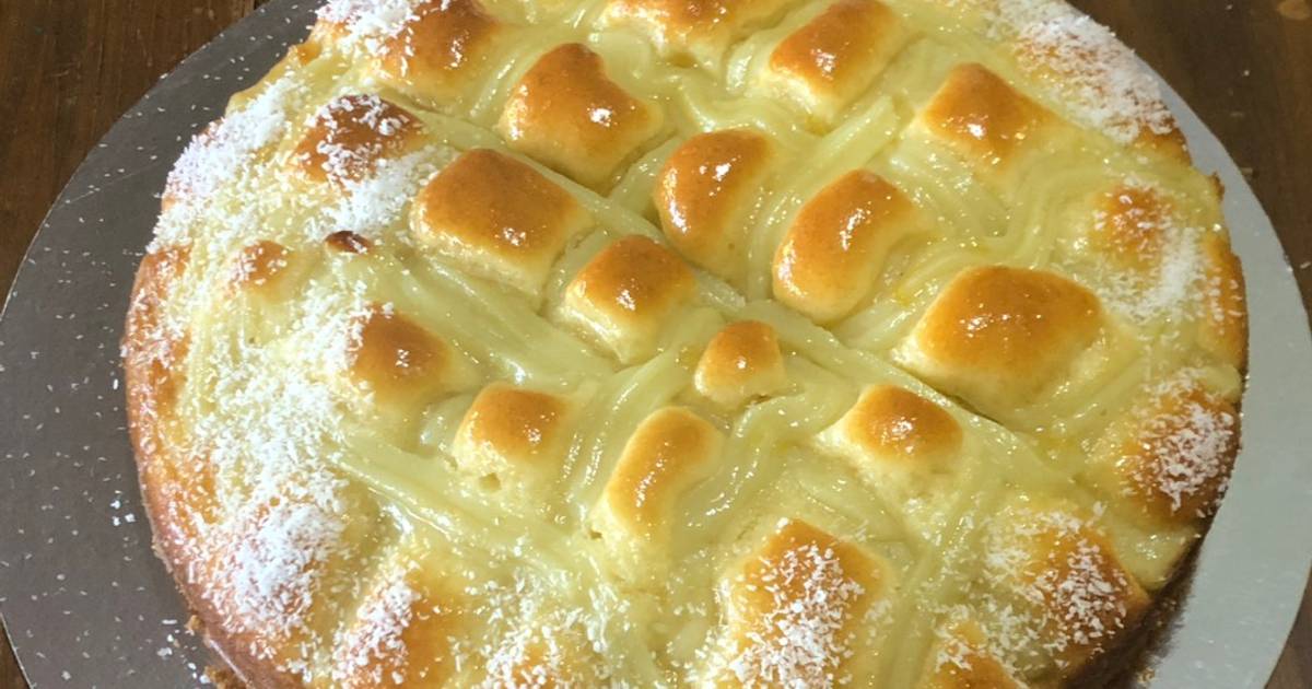 Torta matera con crema pastelera (toque de naranja) Receta de Alicia ...