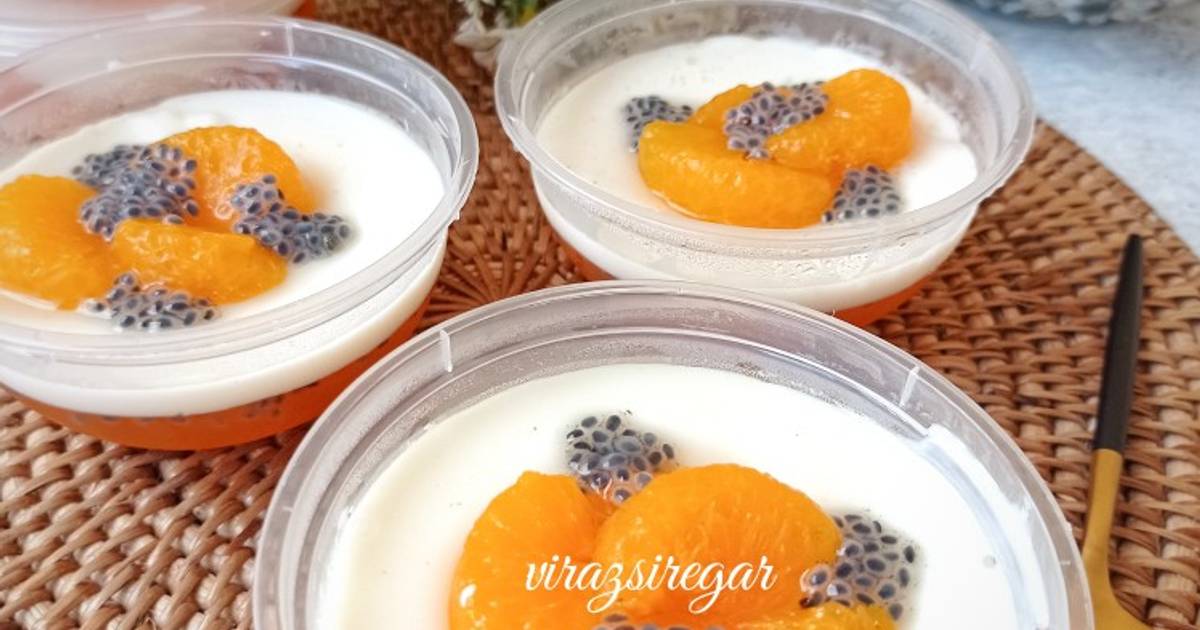 333 resep puding susu jeruk enak dan mudah - Cookpad