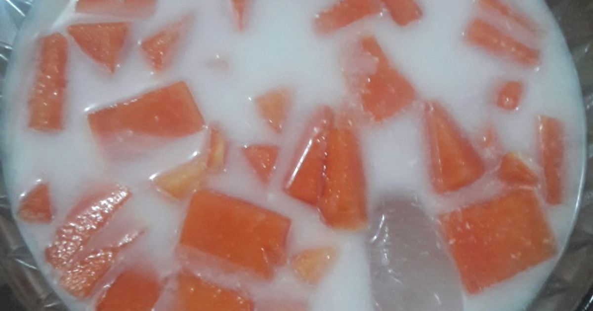 Resep Es Pepaya Santan oleh asmara safvitri - Cookpad