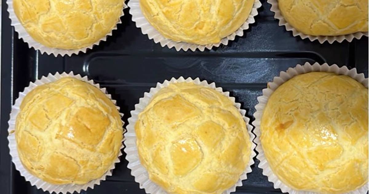Resep Pineapple Polo Bun oleh Valen - Cookpad
