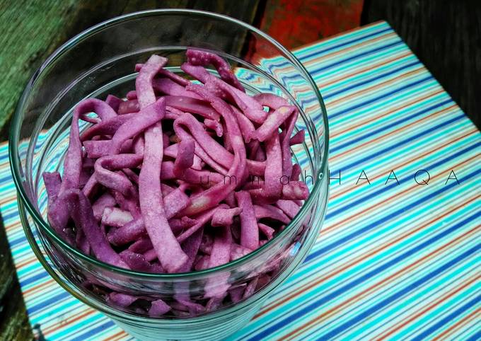 Resep Stick Ubi Ungu Keju oleh Ummahhaaqa95 (Afni Nur Rochmah) - Cookpad