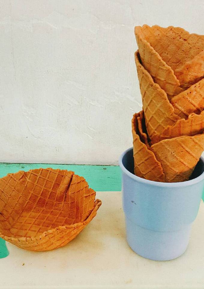 Resep Cone crispy oleh Sunna Is Yen - Cookpad