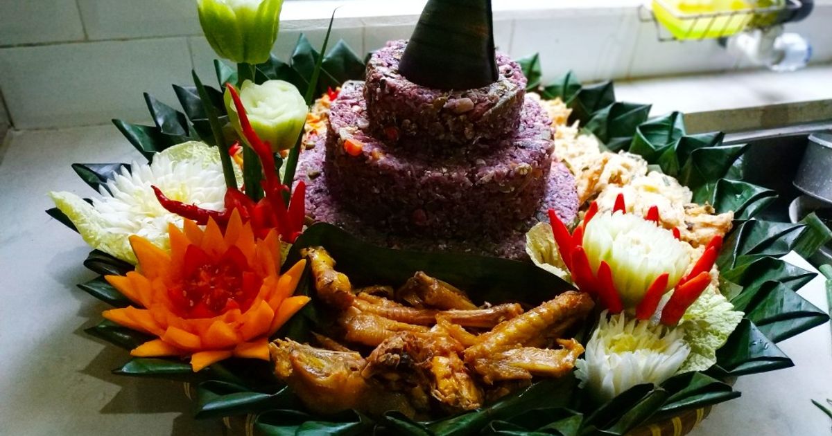 Resep tumpeng megono rumahan enak dan mudah - Cookpad